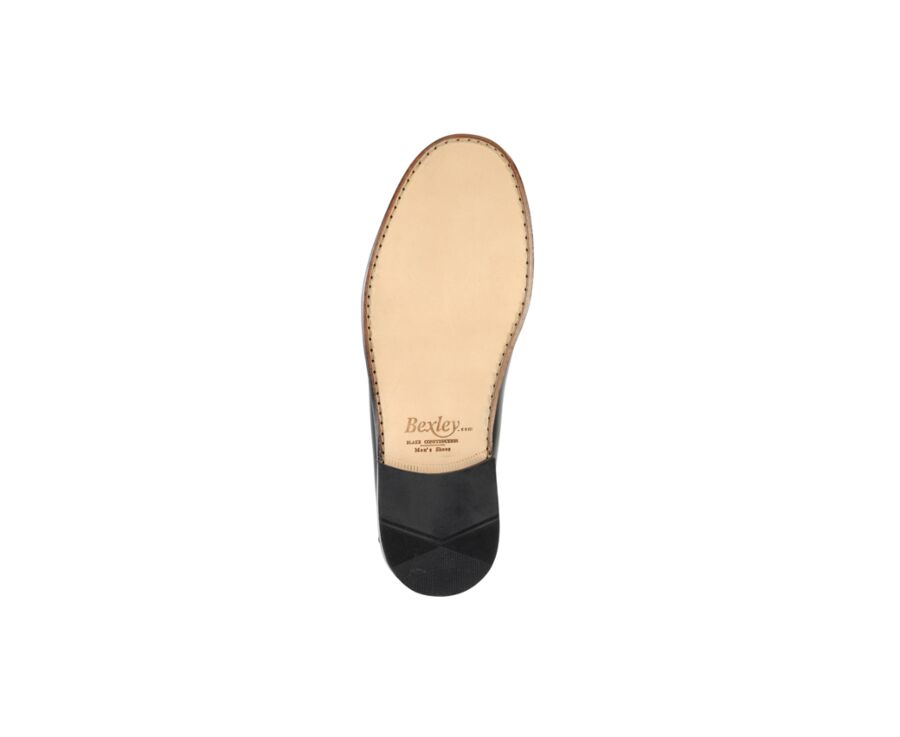 Mocassin homme cuir Noir Yale | Bexley